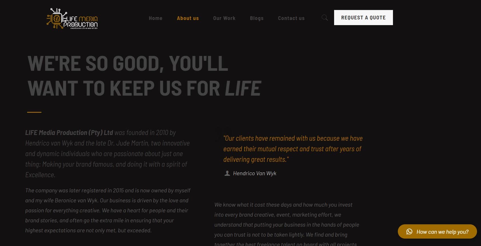 About Life Media Production | Marketing Solutions Driven by Excellence